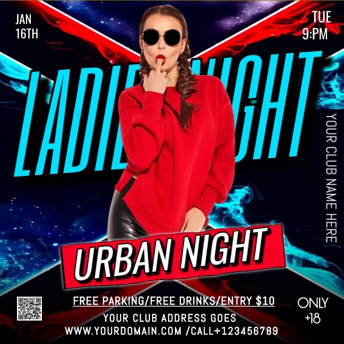 LADIES NIGHT (2) Template | PosterMyWall