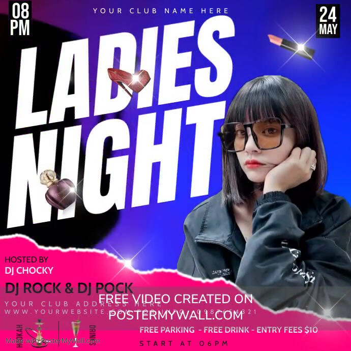 ladies night (2) Template | PosterMyWall