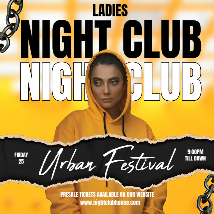 LADIES NIGHT CLUB PARTY Templat | PosterMyWall