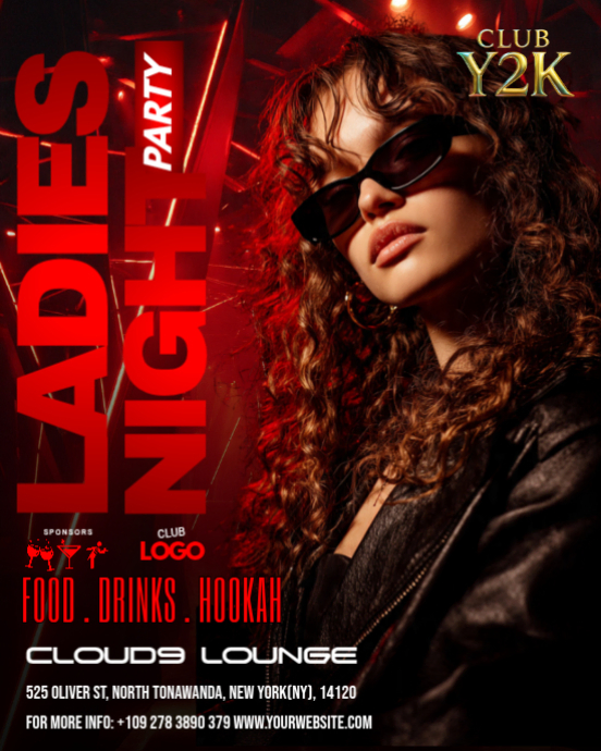 Ladies Night Club Party Template | PosterMyWall