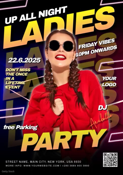 Ladies Night Template | PosterMyWall