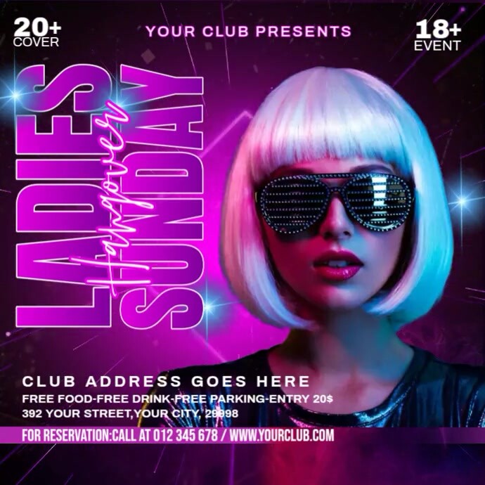 Ladies Night Template | PosterMyWall