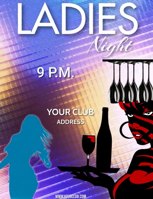 LADIES NIGHT Template | PosterMyWall
