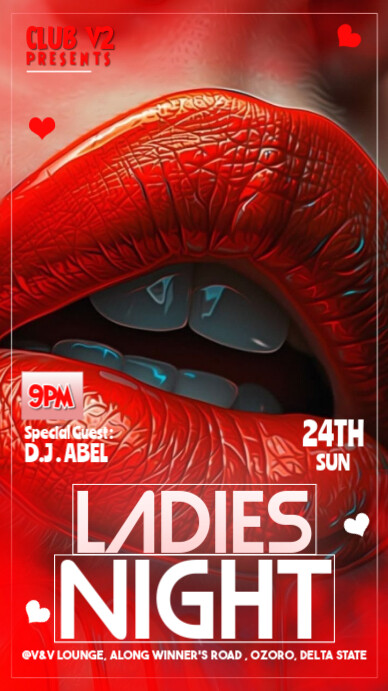Ladies Night Template | PosterMyWall