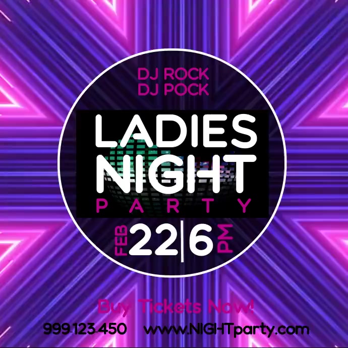 ladies night Template | PosterMyWall
