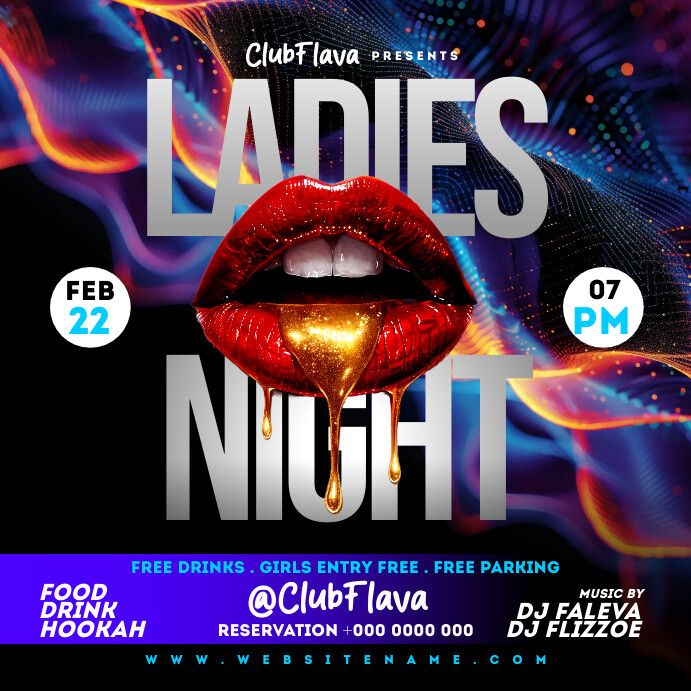 Ladies Night Template | PosterMyWall