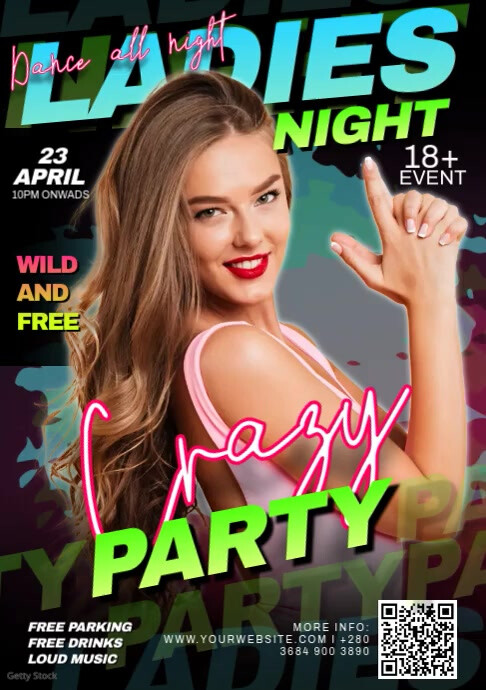 Ladies Night Template | PosterMyWall
