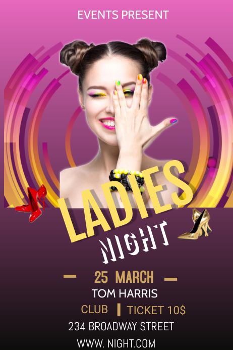 ladies night Template | PosterMyWall