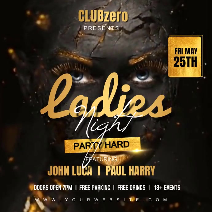 ladies night Template | PosterMyWall