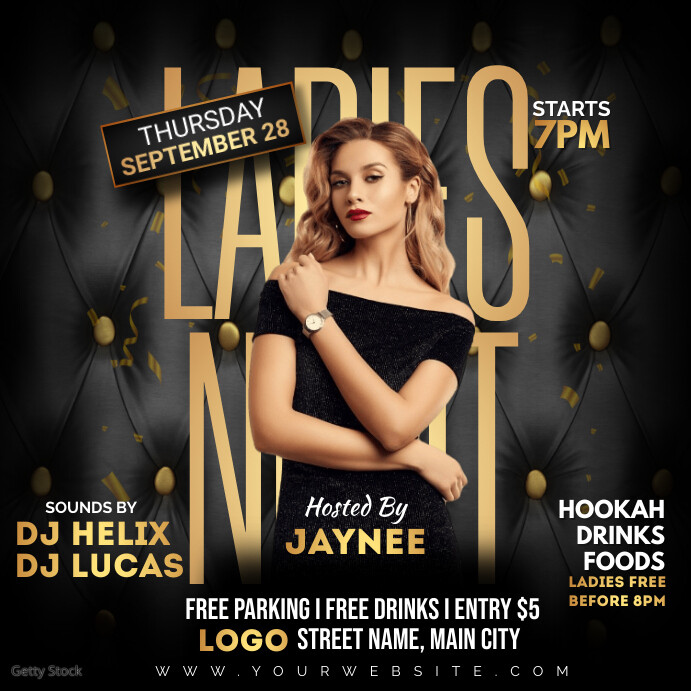 ladies night Template | PosterMyWall