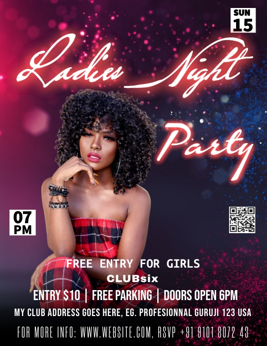 ladies night Template | PosterMyWall