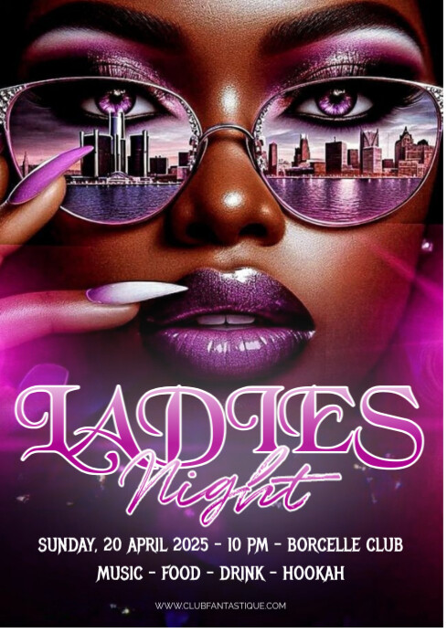Modèle Ladies Night | PosterMyWall