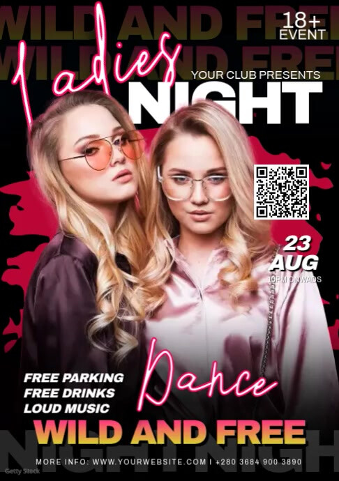 Ladies Night Template | PosterMyWall