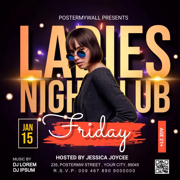 ladies night Template | PosterMyWall