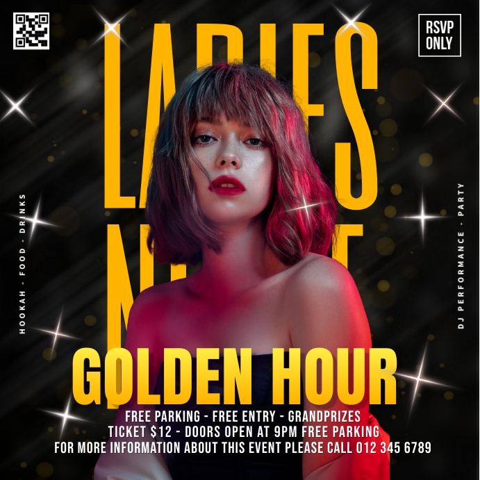 Ladies Night Template | PosterMyWall