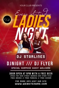 Ladies Night Template | PosterMyWall