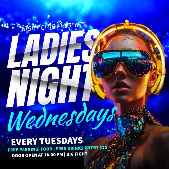 Ladies Night Template | PosterMyWall