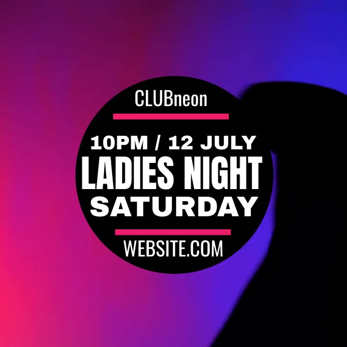 LADIES NIGHT Template | PosterMyWall
