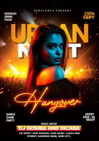 ladies Night hangover party flyer Template | PosterMyWall