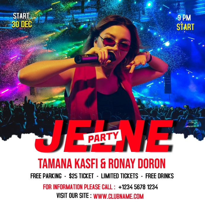 Ladies night Instagram post Template | PosterMyWall