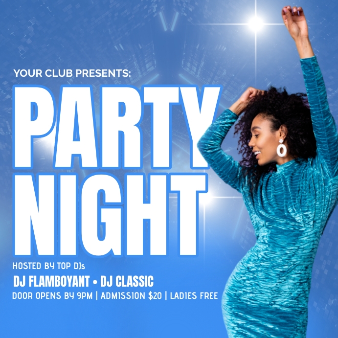 Ladies Night Out Template | PosterMyWall