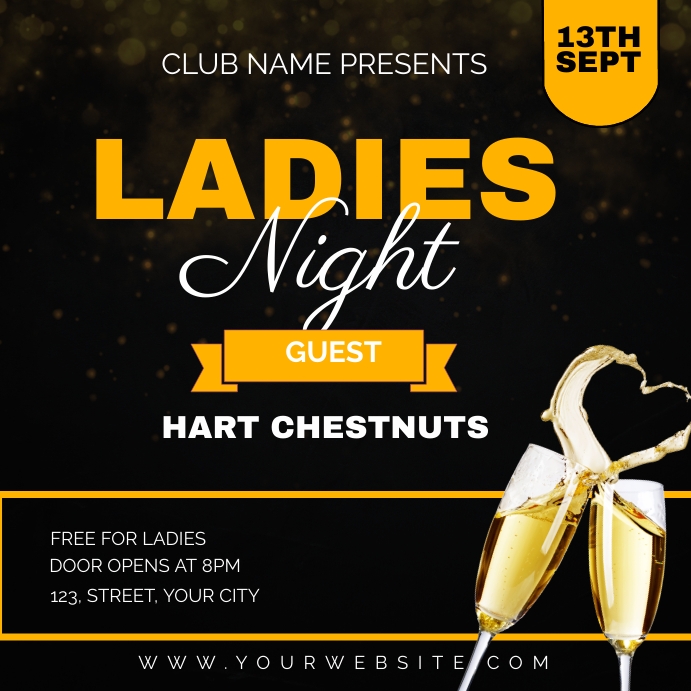 Ladies Night Out Template | PosterMyWall