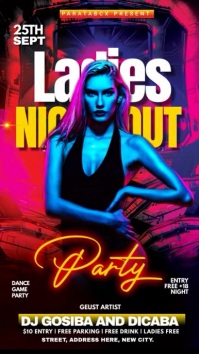Ladies Night party flyer Template | PosterMyWall