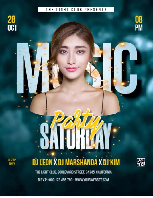 Ladies Night Party Ads Template | PosterMyWall