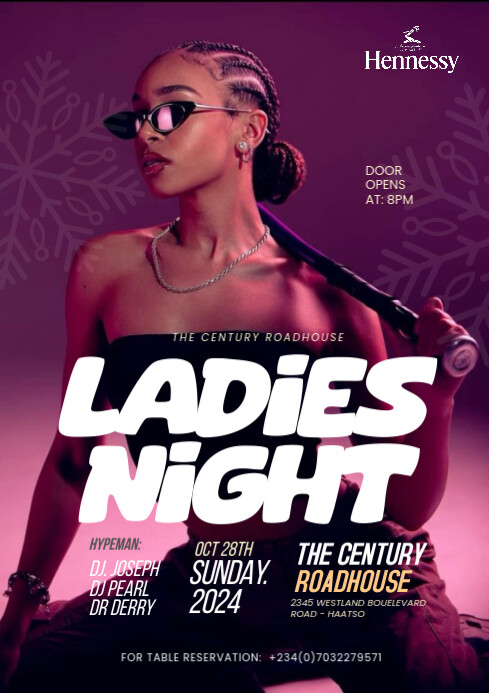 Ladies Night Party Design Template | PosterMyWall