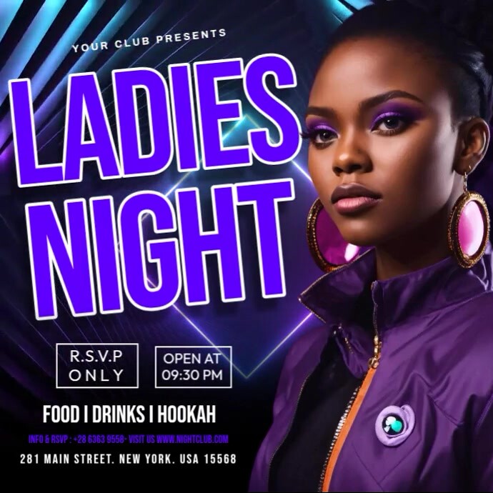 Ladies Night Party Template | PosterMyWall