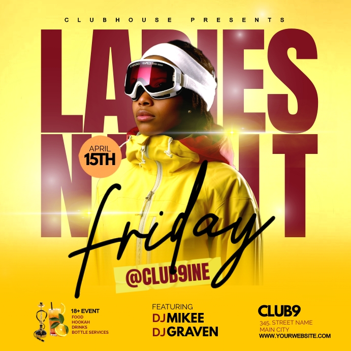 ladies night party Template | PosterMyWall
