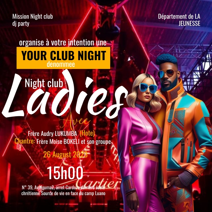 Ladies night party Templat | PosterMyWall