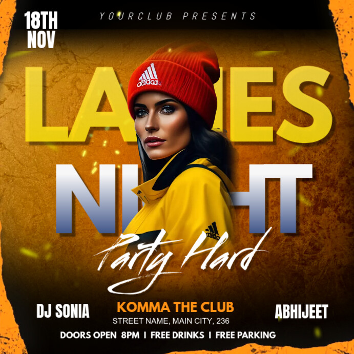 Ladies Night Party Template | PosterMyWall