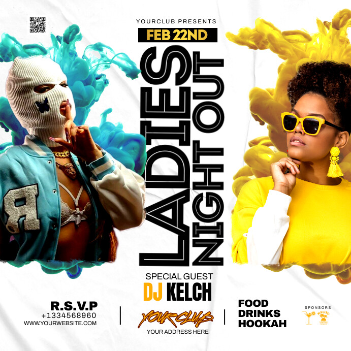 ladies night party Templat | PosterMyWall