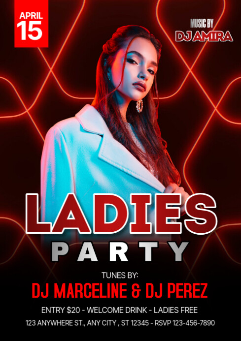 Ladies Night Party Template | PosterMyWall