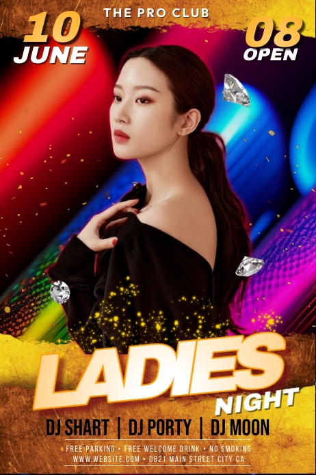 Ladies Night Party Template | PosterMyWall