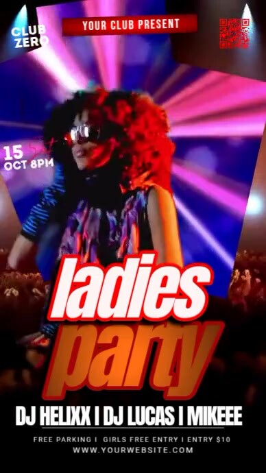 Modèle Ladies Night Party | PosterMyWall