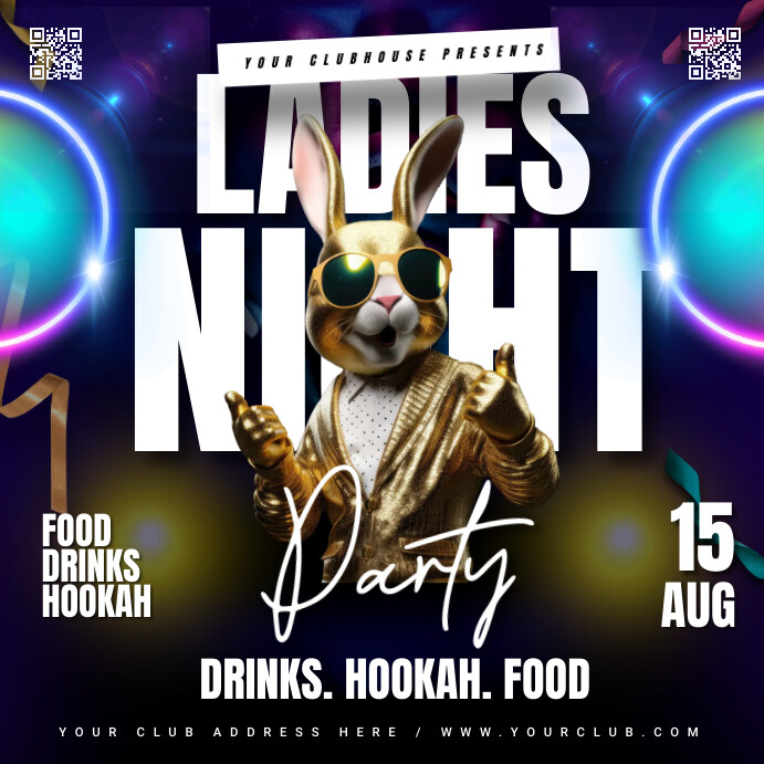 Modèle LADIES NIGHT PARTY | PosterMyWall