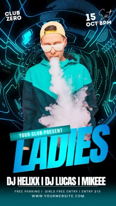 Modèle Ladies Night Party | PosterMyWall