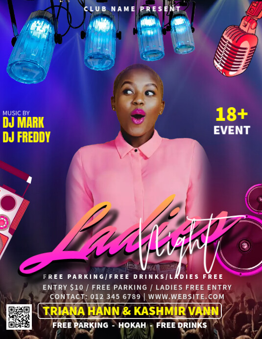 Modèle Ladies Night Party | PosterMyWall