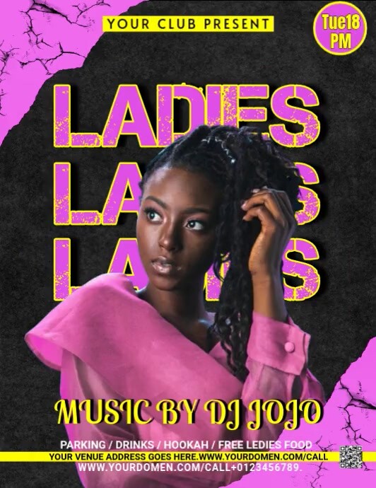 Modèle Ladies night party | PosterMyWall