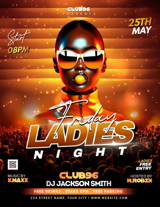 Ladies Night Party flyer Template | PosterMyWall