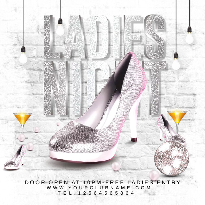 Ladies Night Party Flyer Template | PosterMyWall