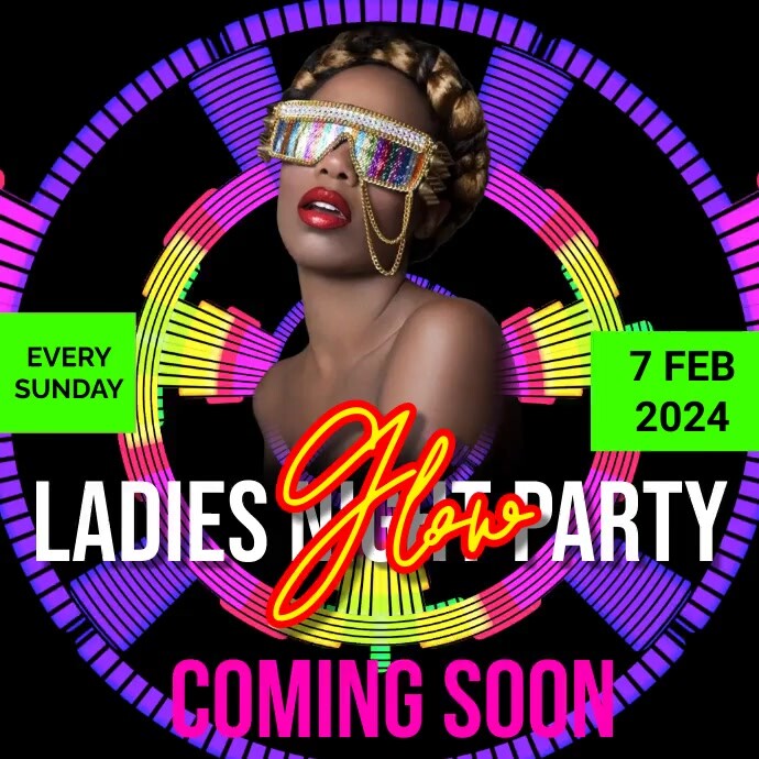 ladies night party flyers Templat | PosterMyWall