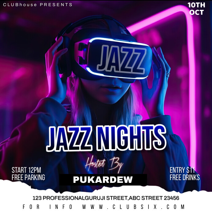 ladies night party graphics Templat | PosterMyWall