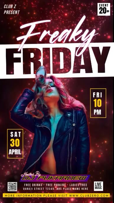 ladies night party graphics Template | PosterMyWall