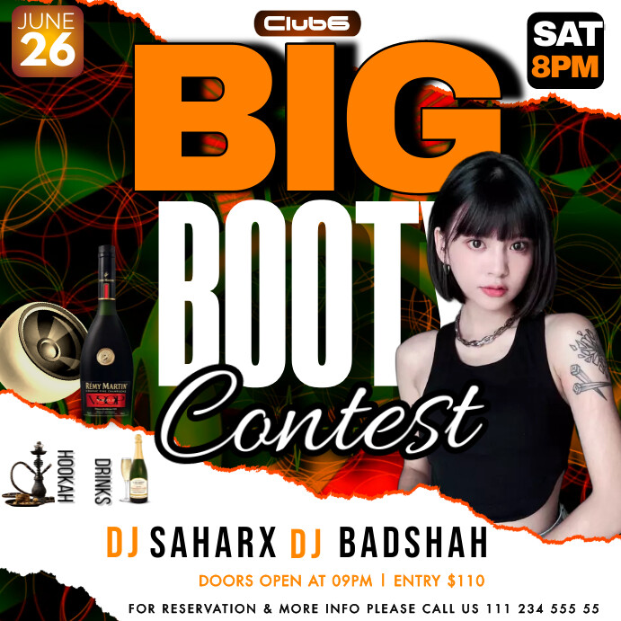 ladies night party graphics Template | PosterMyWall