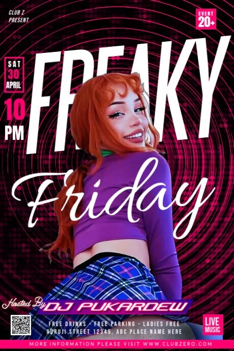 ladies night party graphics Template | PosterMyWall