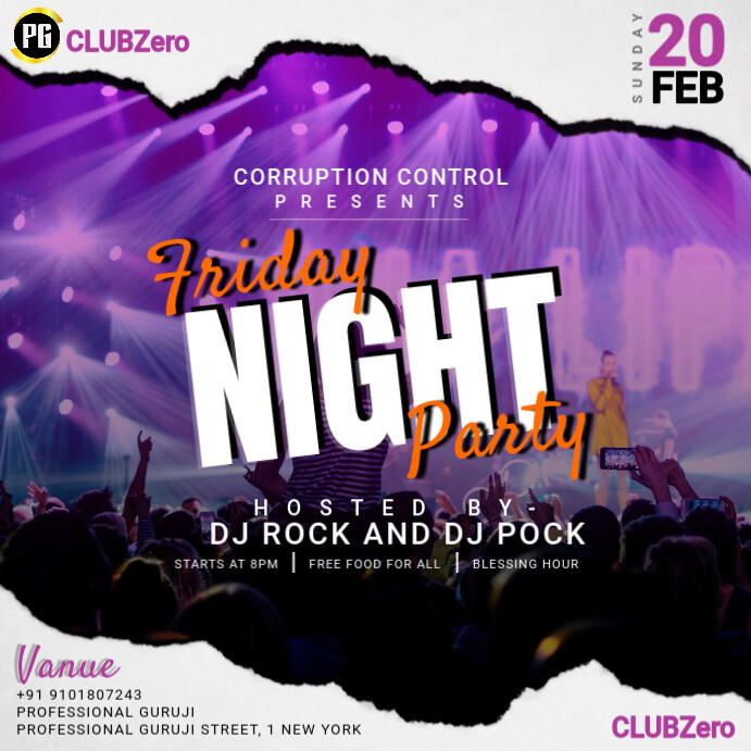 ladies night party graphics Template | PosterMyWall