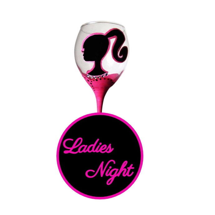 Ladies Night Party logo club event ads logo Template | PosterMyWall